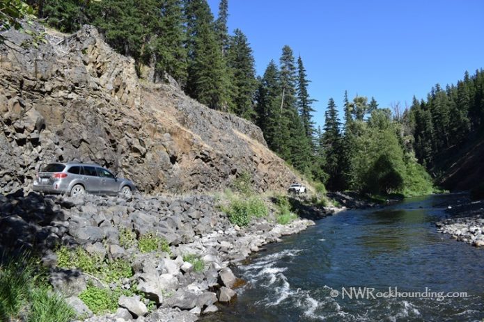 Little Naches River Rockhounding - Central Washington